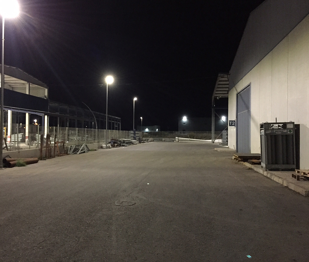 【Projet】 Installation d'éclairage d'usine 80W - AOK LED Light